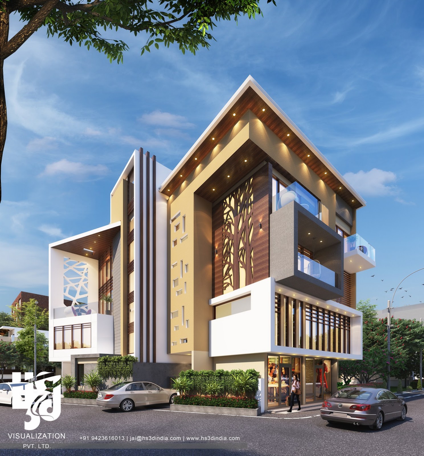 Residential Exterior Architectural Rendering- 3D VISUALIZATIONS