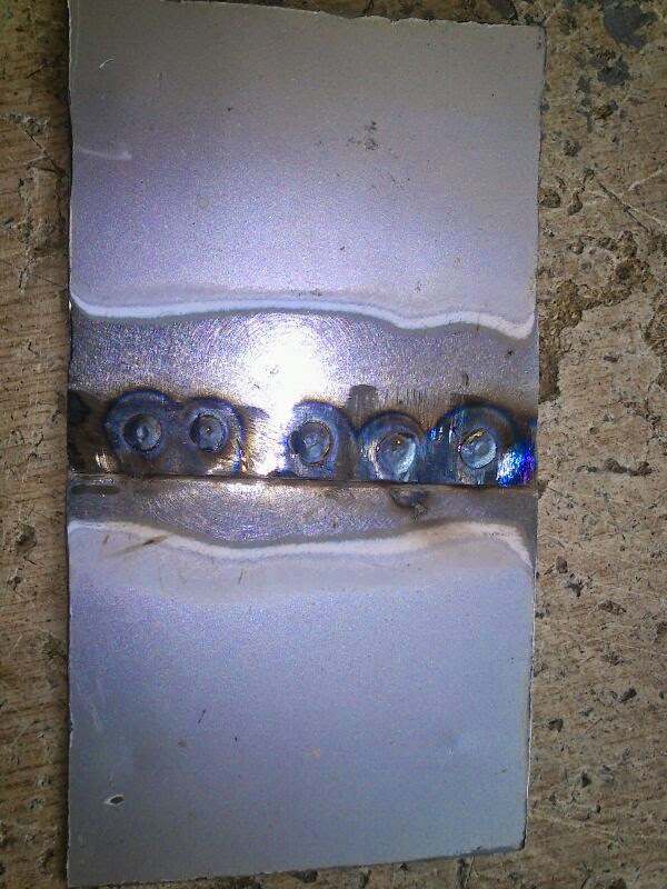 soldadurasanviator: Practica de soldadura