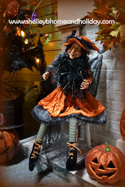 shelley b decor and more: Posable Witch Halloween Decoration