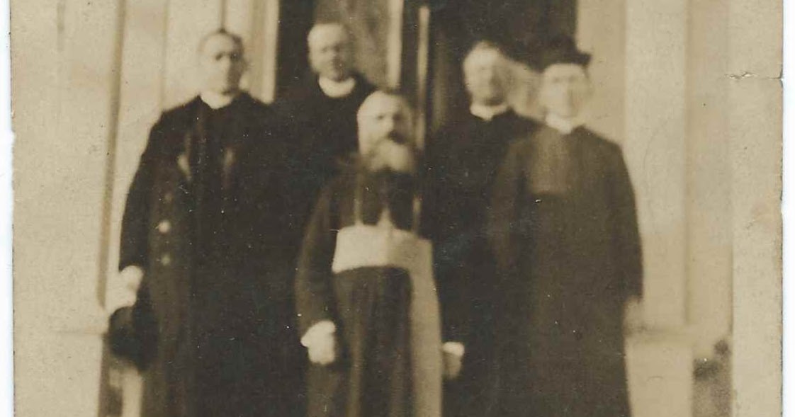 Heirlooms Reunited: 1920 Photograph of Priests, with Wording on Reverse ...