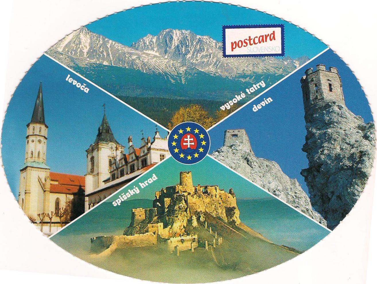 MY UNESCO WHS POSTCARDS COLLECTION: SLOVAKIA - Levoča, Spišský Hrad and ...