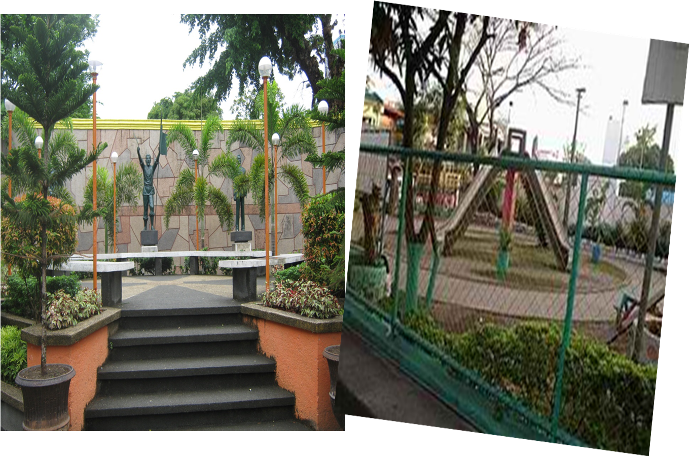 Explore the Small Town of Calauag, Quezon Province: Plazas/ Parks ...