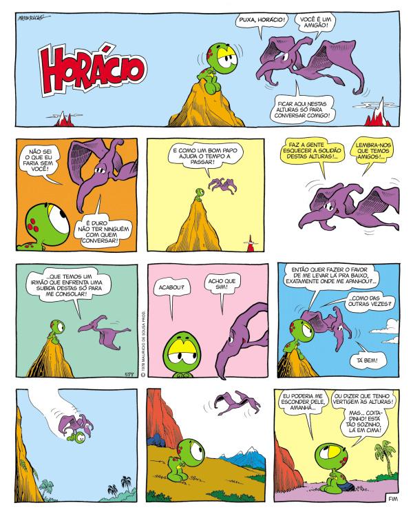 Blog do XANDRO: HQs : Horácio N°283 - Mauricio de Sousa!