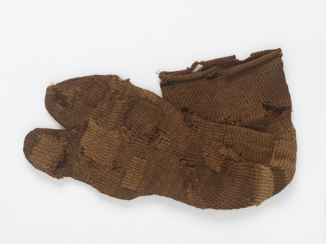 Pius Ponderings: Socks from Post-Roman Egypt (background)