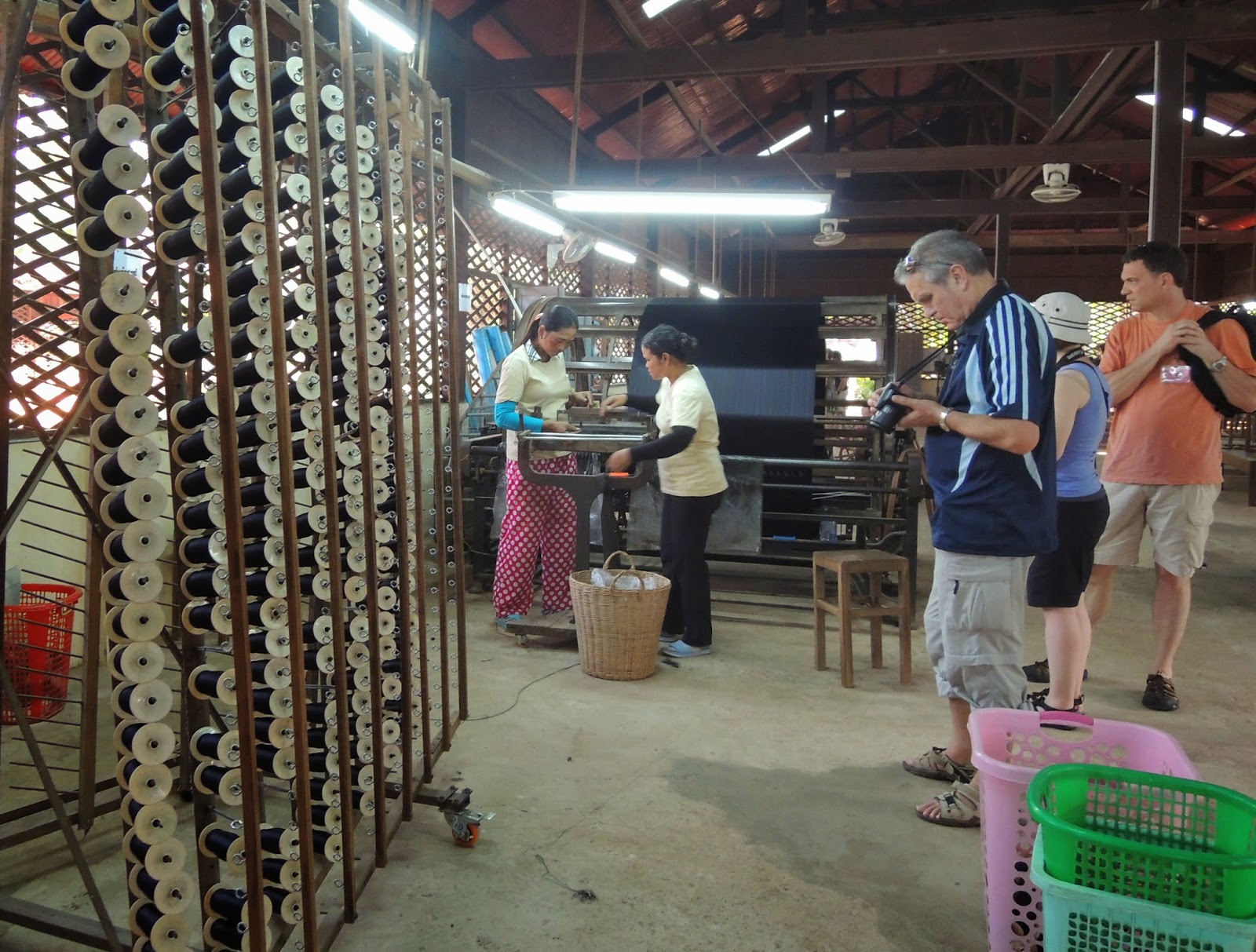 Dina's Travels: Angkor Silk Farm