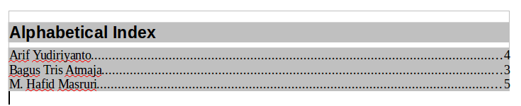 bagustris@/home: Membuat Buku/Laporan dengan LibreOffice