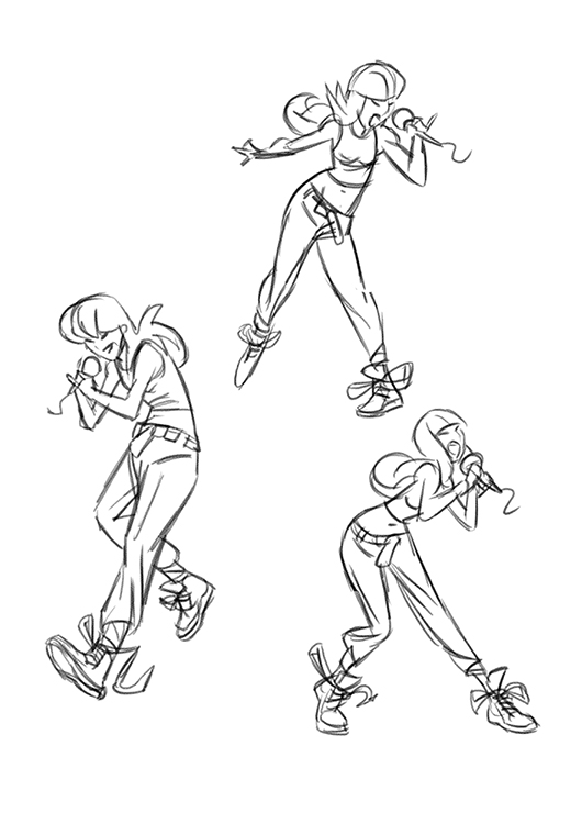 Let's Storyboard: STORYBOARD WK1: Figure Drawing Exercice 01