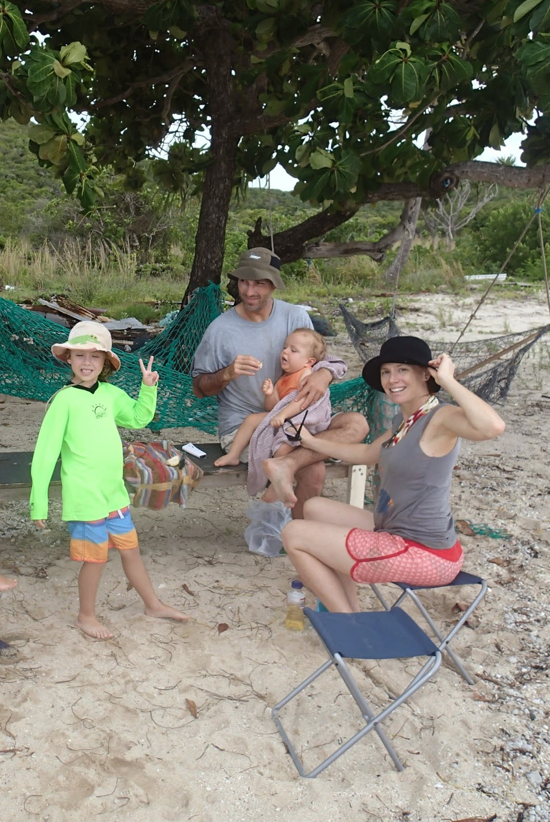 Teaching Torres Strait: Visit from family