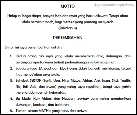 Kata Persembahan Skripsi Untuk Orang Tua - crystallovescountry