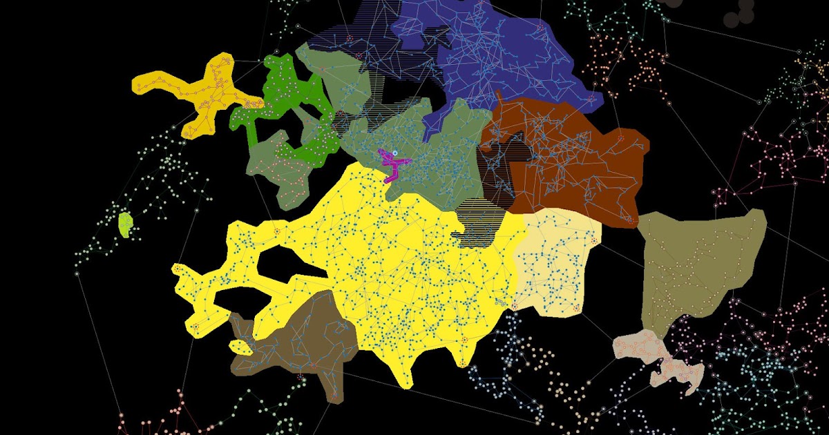 EVE Online: la mappa stellare aggiornata e il video della distruzione ...