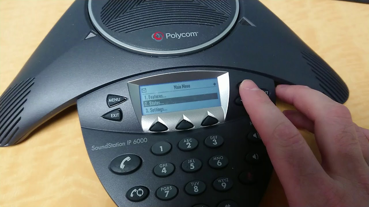 Push Knowledge Base Polycom Locate A Polycom Phones Ip Address 5000