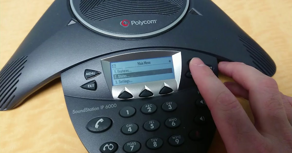 Push Knowledge base: Polycom: Locate a Polycom phone's IP address (5000 ...