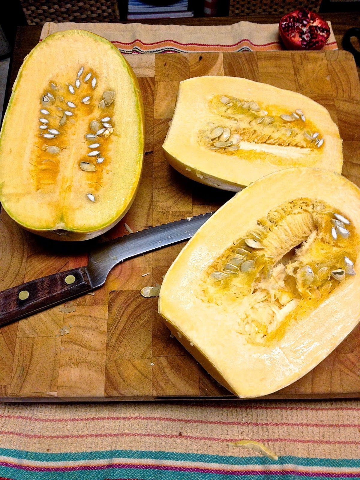 Entropy Kitchen: Herbed Brown Butter Spaghetti Squash
