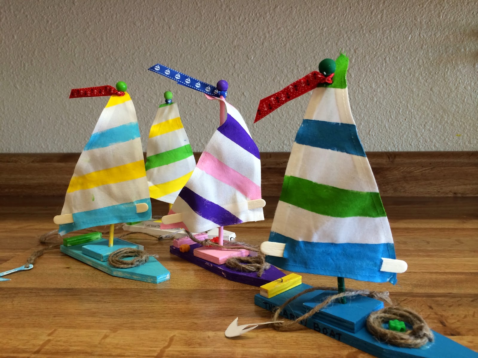 Kathy's Art Project Ideas: Summer Sailboat Craft