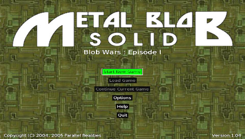 Indie Fan Magazine: Blob Wars: Metal Blob Solid