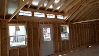 Wolfvalley Buildings Storage Shed Blog.: Hunting Cabin 16x44 Dormer ...