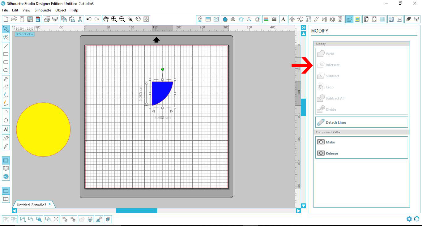 How To Use The Modify Tool In Silhouette Studio | Design Bundles