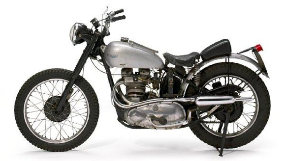 Just A Car Guy: Fonzie's bike was up for auction by Bud Elkins, 1949 ...