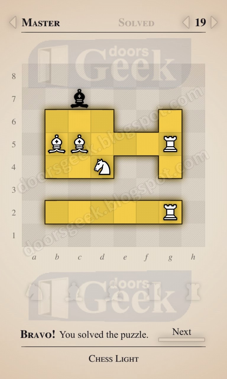 Chess Light [Master] Level 19 ~ Doors Geek