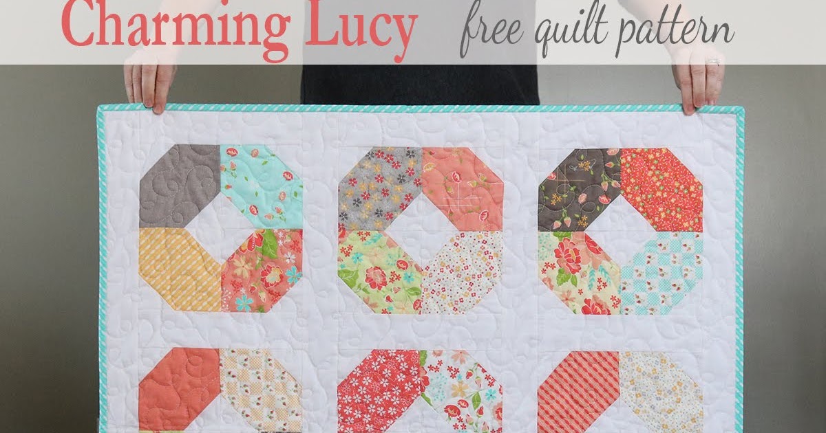 A Bright Corner: Second Look Sunday: Charming Lucy free quilt pattern