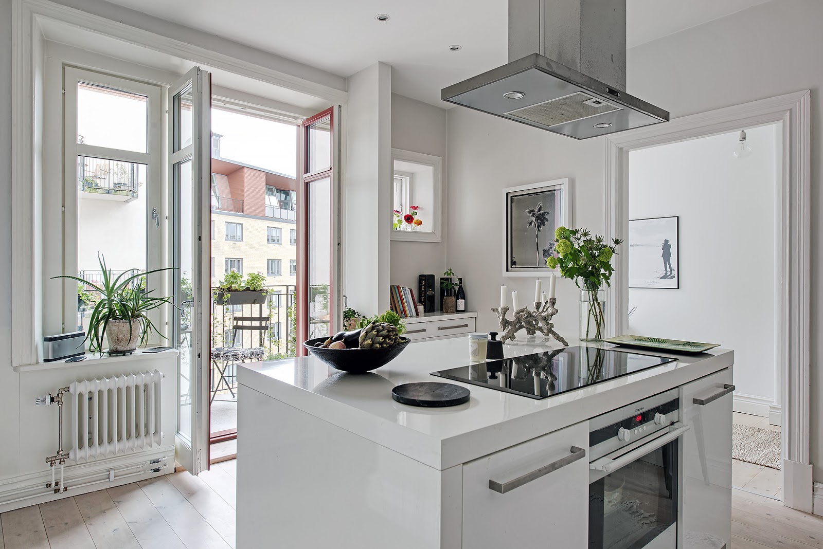 Bej, crem și accente pastelate de culoare într-un apartament de 106 m² ...