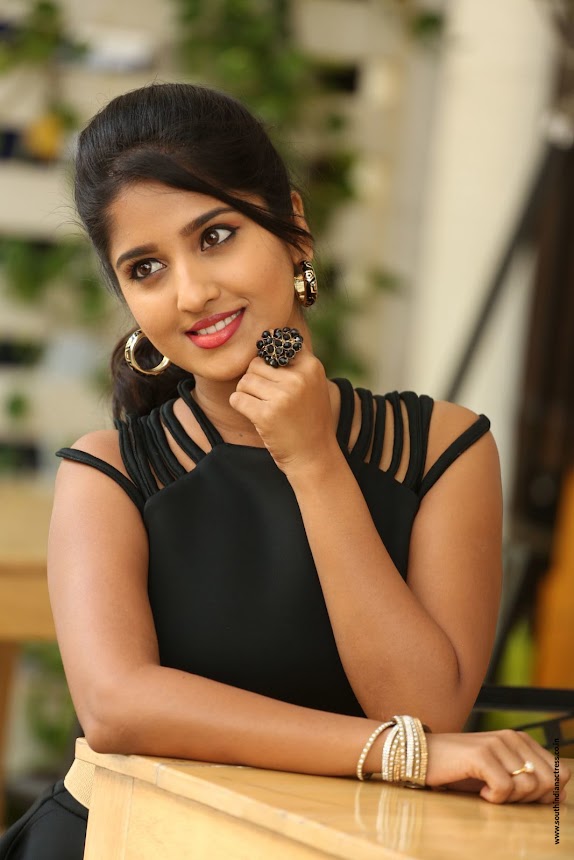 Meghana Lokesh at Idi Maa Prema Katha Interview - South Indian Actress