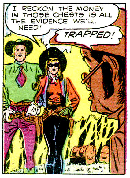 Pappy's Golden Age Comics Blogzine: Number 2117: Enter Calamity Kate