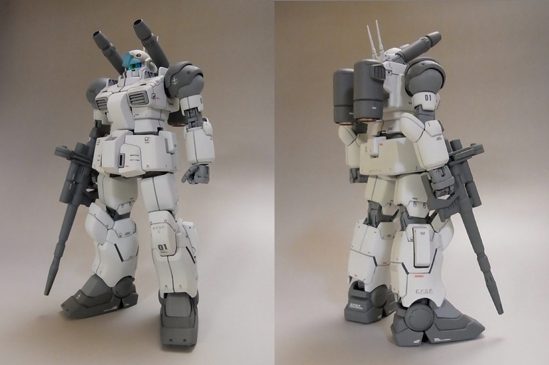 GUNDAM GUY: 1/144 Guncannon Integral - RG & Resin Kit Bash
