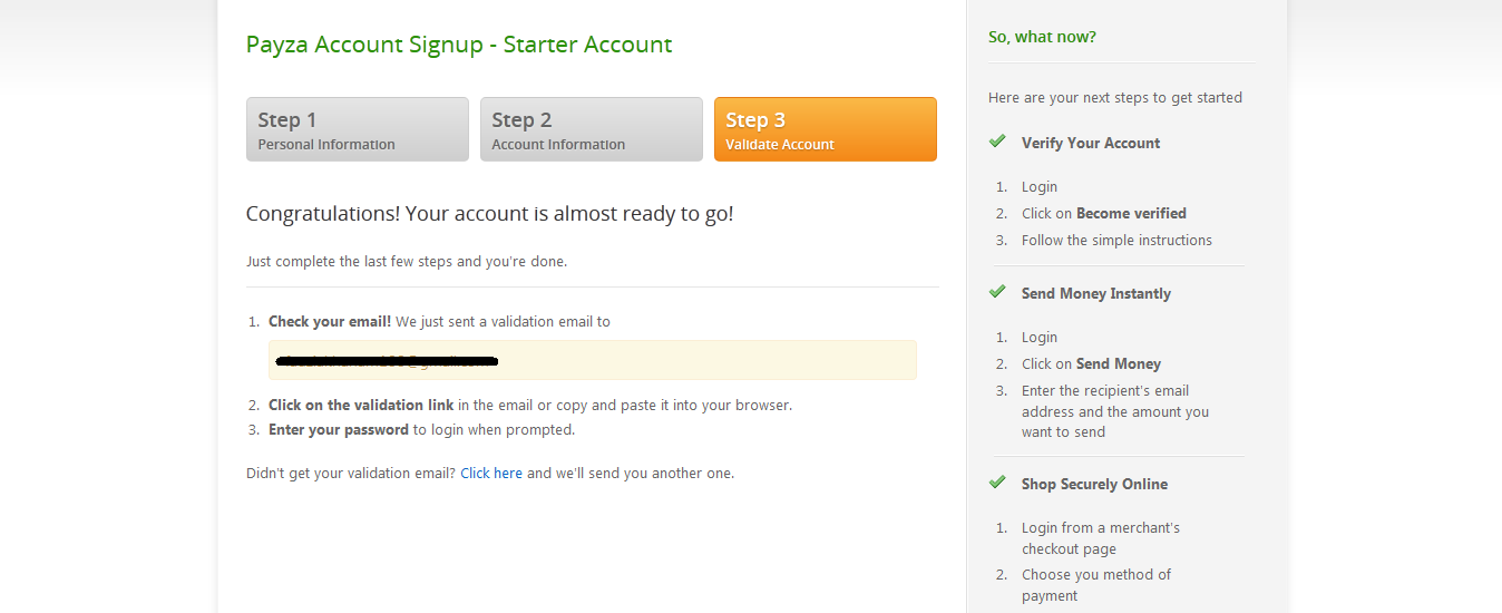 How to create a payza account ~ online earning tips & tricks