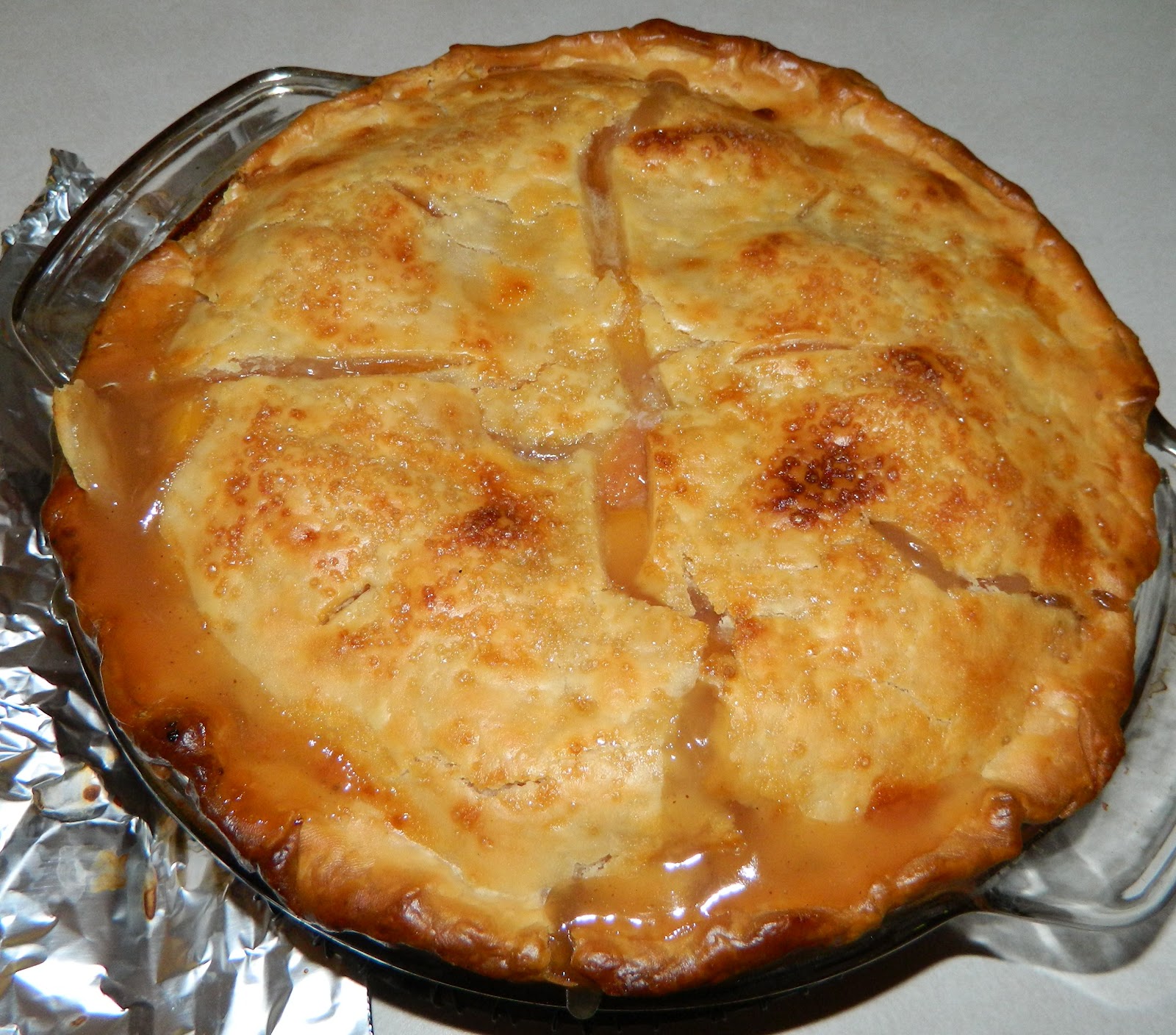 Lise's Log Cabin Life: Fresh Peach Pie