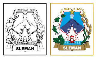 The Shadows: Logo Sleman Hitam putih