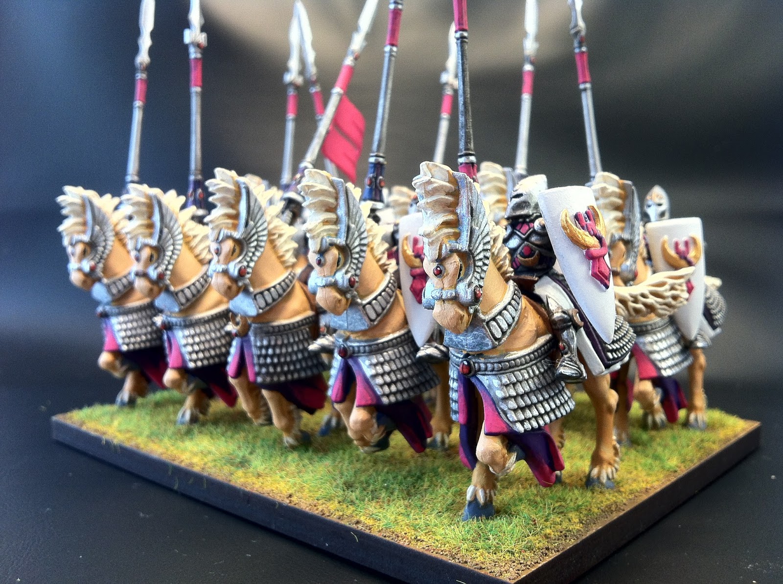 BLACK FIRE PASS: Multi-basing Elves for Kings of War