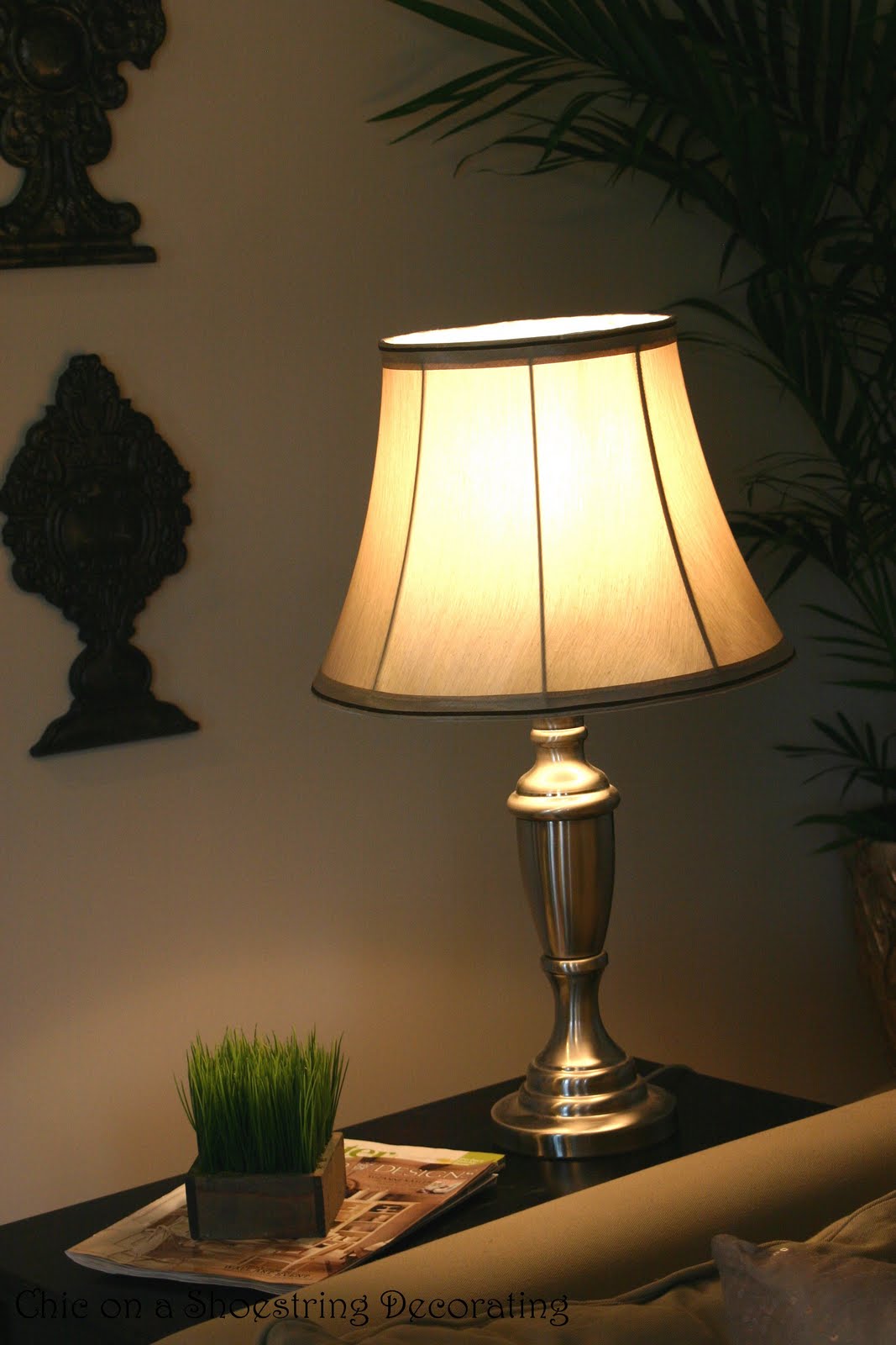 Chic on a Shoestring Decorating: Are ugly lamps bringing your room down??