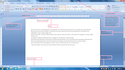 Taller de Cómputo: Interfaz de word y definición de elementos