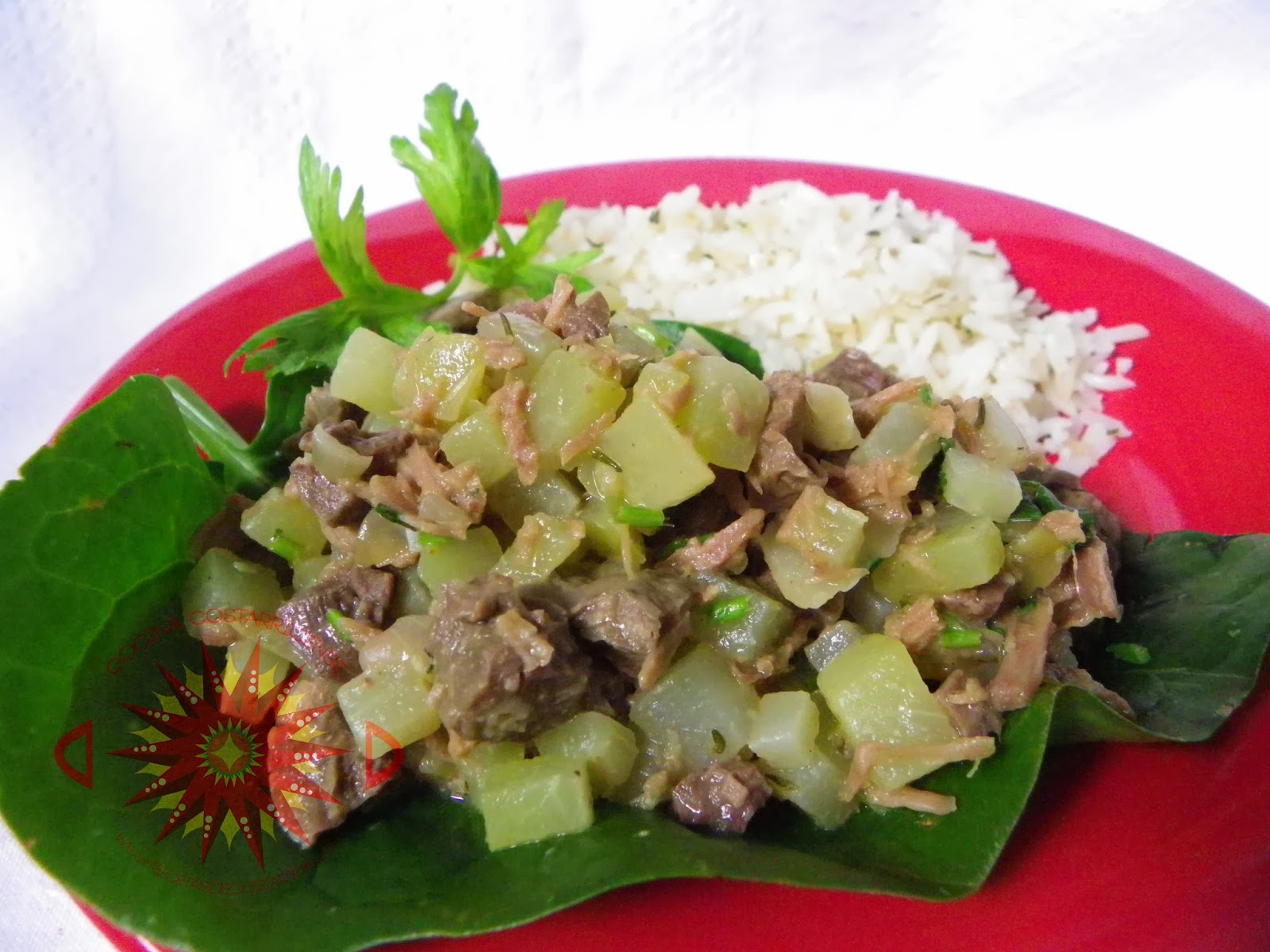 Cocina Costarricense: bofe en picadillo