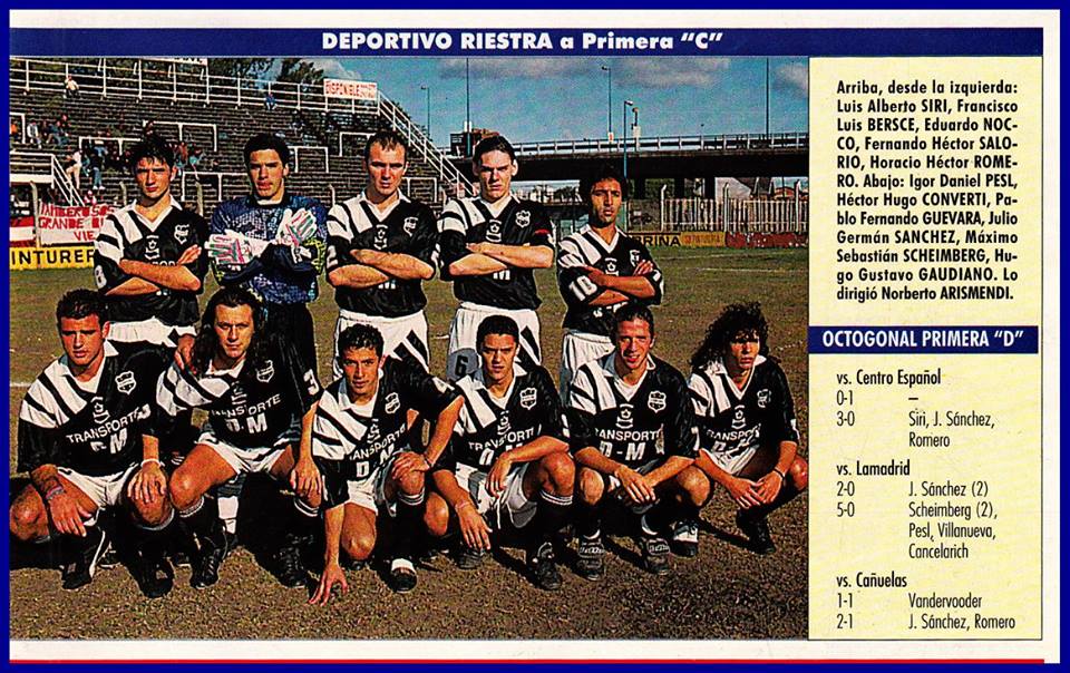 ANOTANDO FÚTBOL *: DEPORTIVO RIESTRA