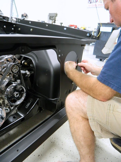 '67 Nova Project: Final Assembly - Inner Fenders & Core Support (August ...