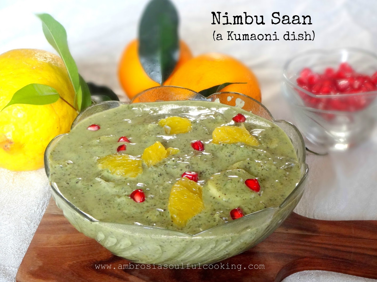 Nimbu Saan - A Kumaoni Dish | Ambrosia