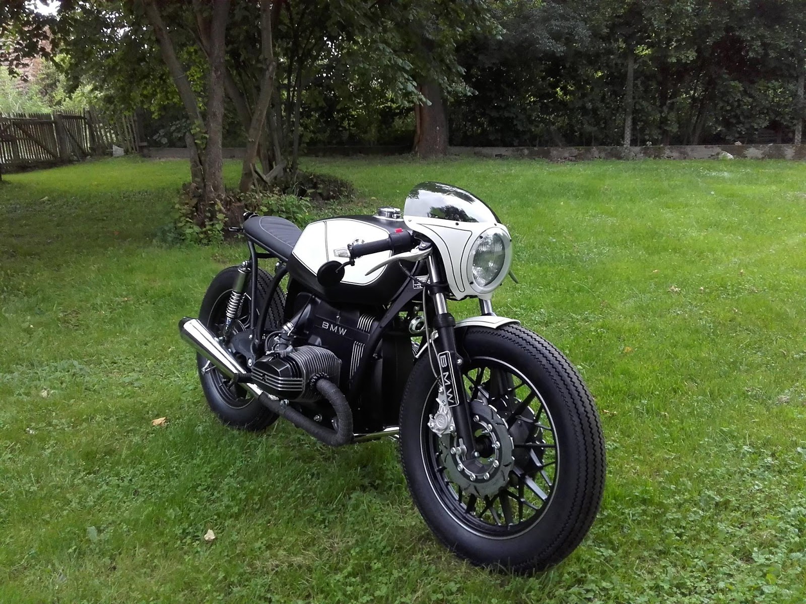 White Warthog | BMW R65 - RocketGarage - Cafe Racer Magazine