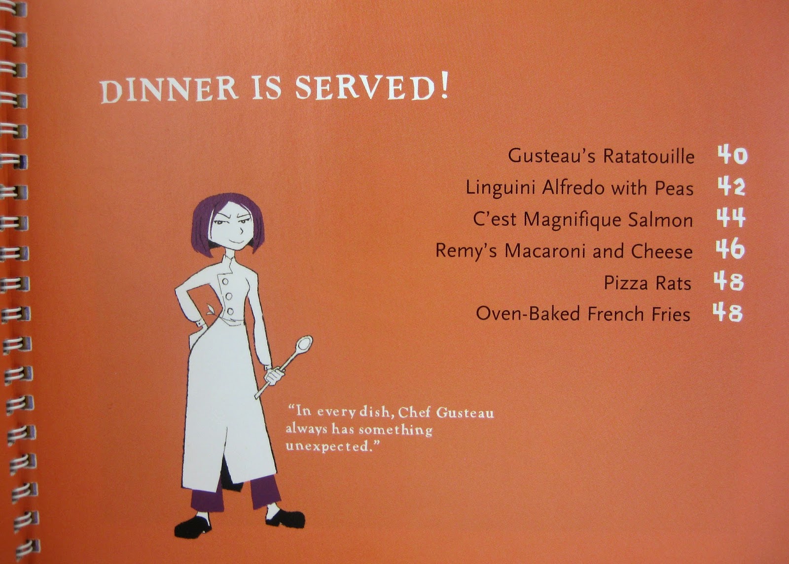 Dan the Pixar Fan: Ratatouille: What's Cooking? A Cookbook for Kids