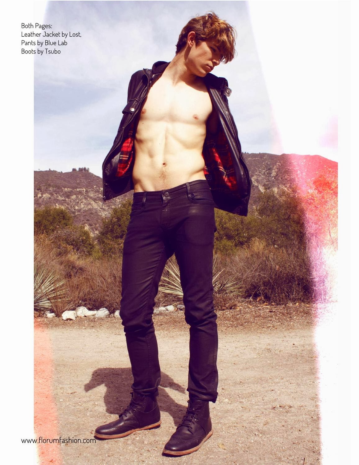 “Pelle”: Kenneth Sale para Florum Magazine Marzo 2014