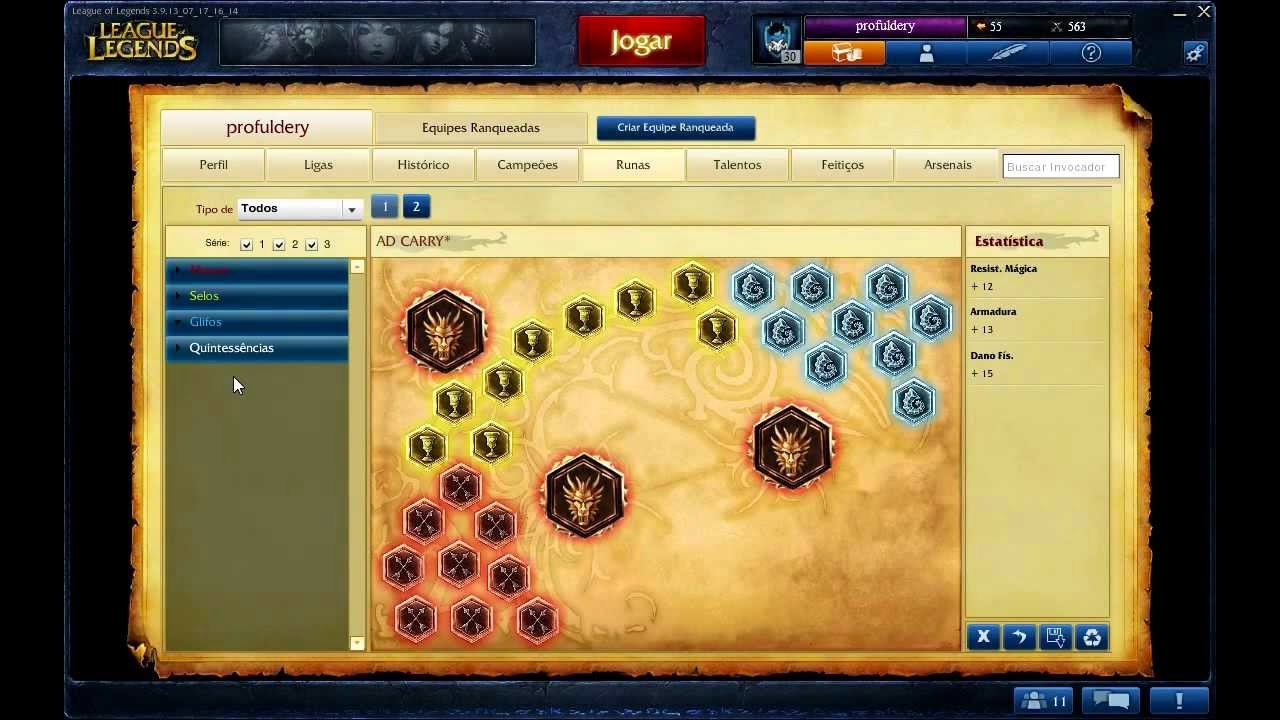 League Of Legends,: Las Runas