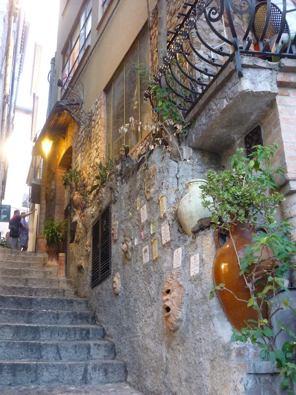 The penis bar, Bar Turrisi, Castelmola - Living in Sicily