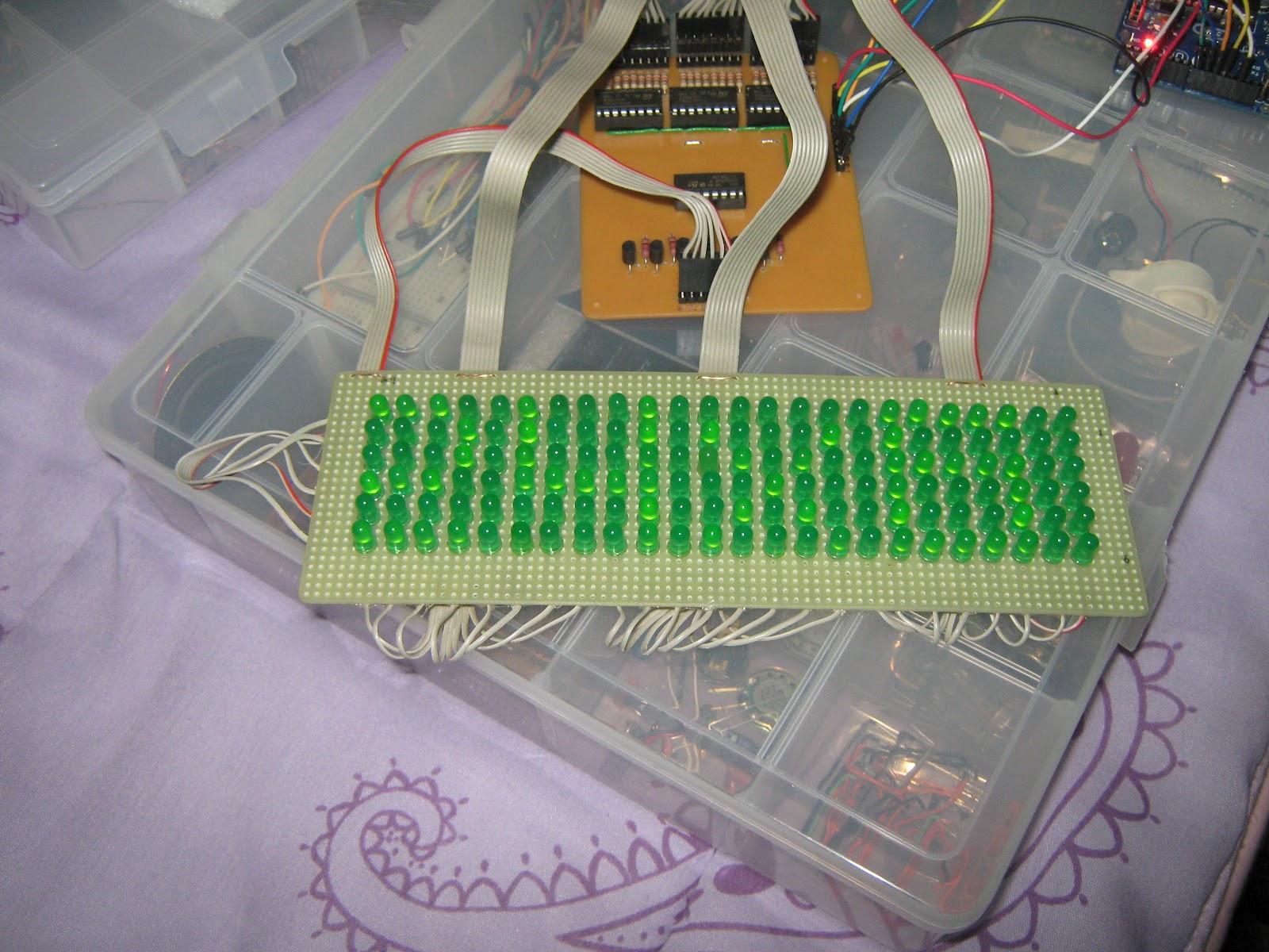 ARDUINO By Myself: Matriz de LEDs 24x6