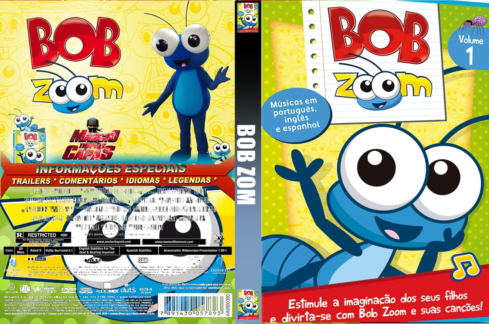 Capa Bob Zoom - O Melhor em capas do Brasil