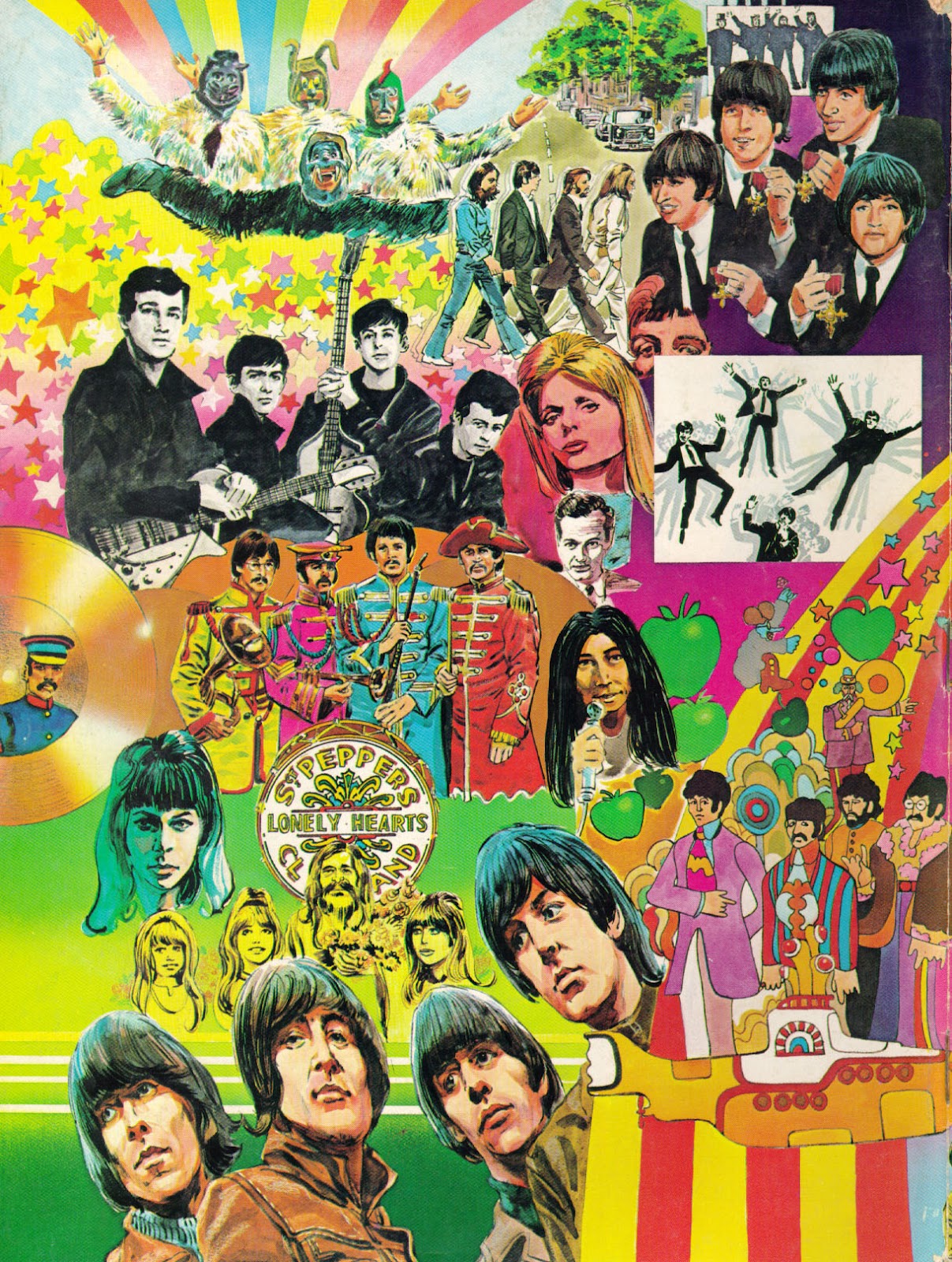 music ruined my life: The Beatles Story (Comic, 1978)