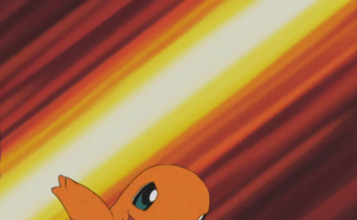 AKI GIFS: Gifs animados Charmander (Pokémon)