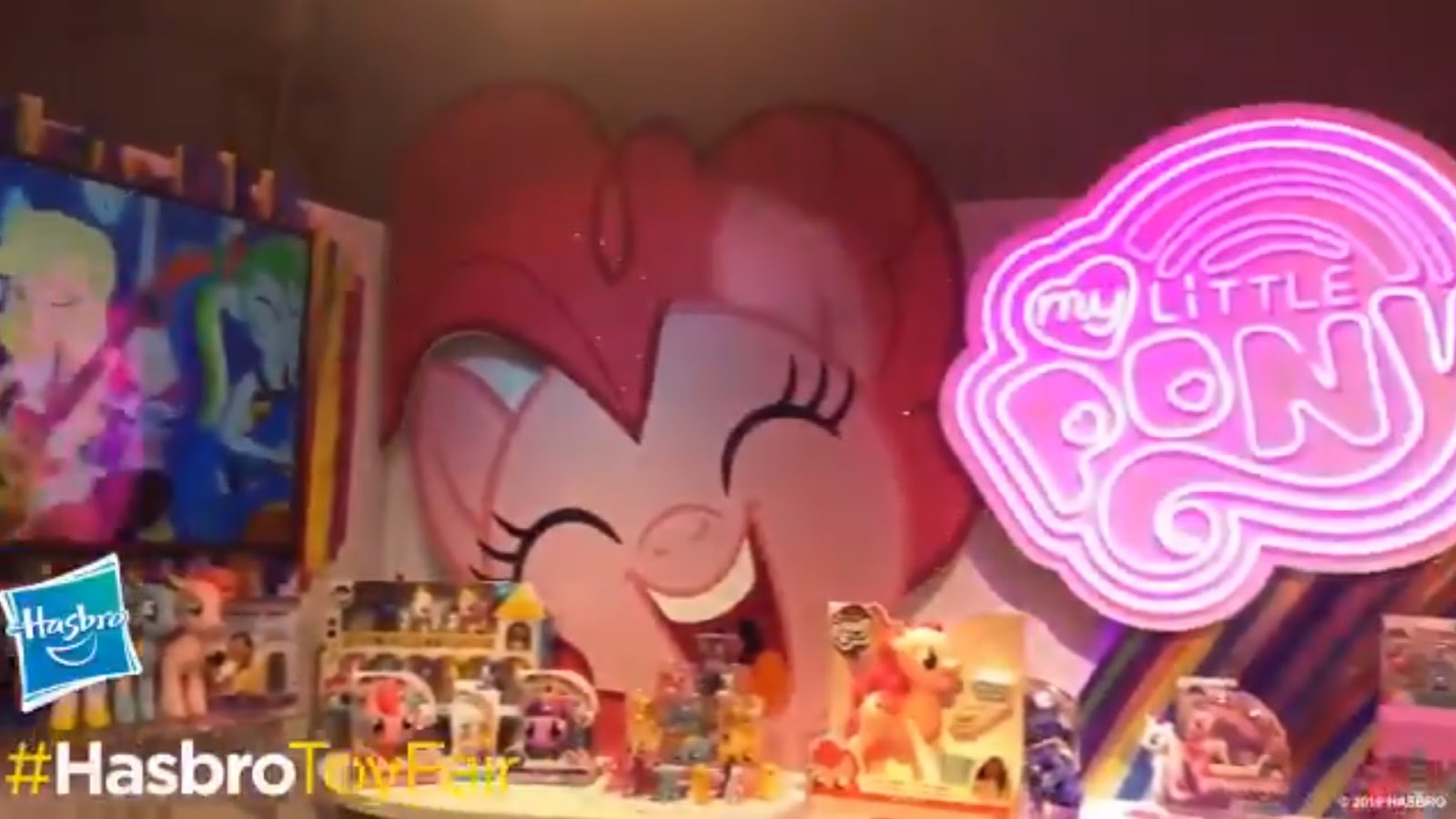 Sneak Peak of NY Toy Fair My Little Pony Stand | MLP Merch