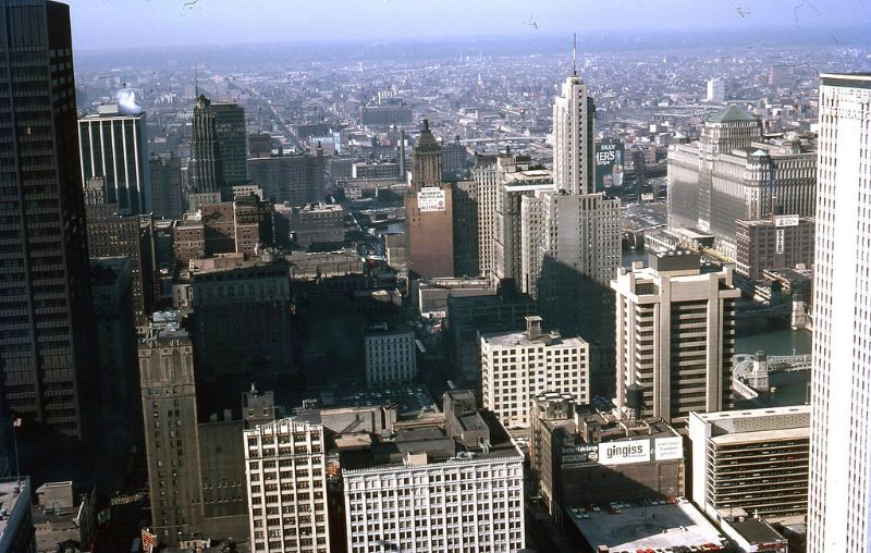 Chicago in 1971 Through an Australian Traveler's Lens ~ Vintage Everyday