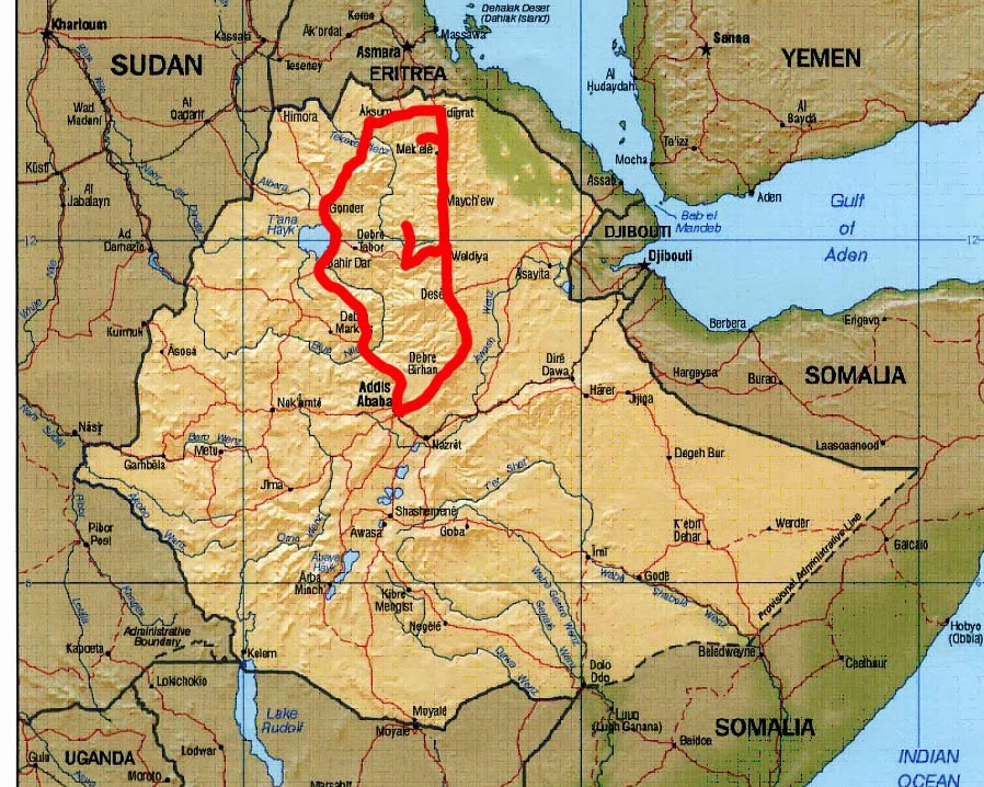 Marco Carnovale: 3. - 31 DEC: Addis Abeba to Dessie